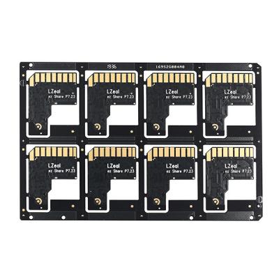 China 0.26mm Memory IC Substrate with 25μm Line Width and Soft Gold Plating for Semiconductor Packaging for sale