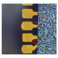 China Gold Plated 0.1mm-0.4mm Thickness Rigid FR4 IC Substrate PCB with 12μm Copper and 10/10μm Line Width for sale
