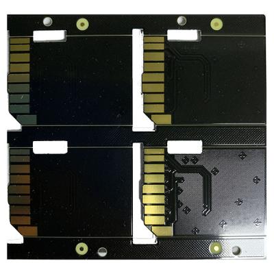 China BT FR4 SD Card PCB with 50μm Gold Finger Contacts - High Precision 0.1-0.4mm Thickness ROHS Compliant for sale