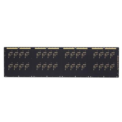 China 4 Layer MicroSD Card IC Substrate with 10/10μm Line Width and 0.26mm Thickness for Memory Packaging for sale