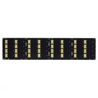 China Custom Black Memory IC Substrate for Memory Cards - 0.18mm Thickness, 12μm Copper, 2 Layer Design for sale