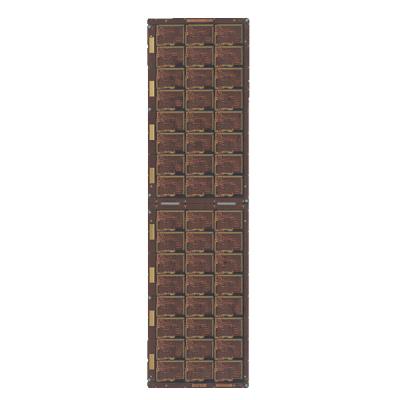 China 4-Layer MicroSD Card IC Substrate PCB - 0.2mm Thickness, 10/10μm Line/Space, 600,000 SQM Annual Capacity for sale