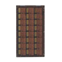 China 4-Layer MicroSD Card IC Substrate PCB - 0.2mm Thickness, 10/10μm Line/Space, 600,000 SQM Annual Capacity for sale