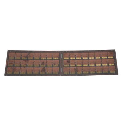 China 0.2mm 2-Layer Memory Card Substrate for IC Encapsulation - 25μm Line Width, 0.29mm Thickness for sale