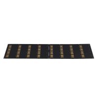 China Bright Gold 0.2mm Multilayer IC Substrate with 25μm Line Width and 0.3mm Thickness for Semiconductor Packaging for sale
