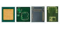 China 4-Layer BT Material IC Substrate - 25μm Line Width, 0.22mm Thickness for Semiconductor Packaging for sale