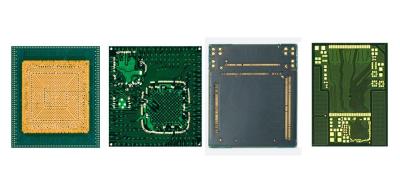 China 4-Layer BT Material IC Substrate - 25μm Line Width, 0.22mm Thickness for Semiconductor Packaging for sale