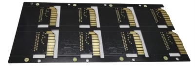 China BT Memory Card BGA Substrate 6 Layer Immersion Gold 25um Line Space 0.22mm Thickness for sale