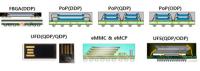 China IC Substrate Production 4 Layer Buildup for Memory Package Substrate 25um Line Space for sale
