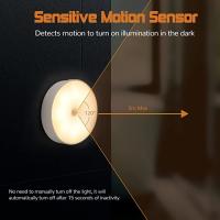 China 22cm Rechargeable Human Body Induction Night Light With Magnet for sale