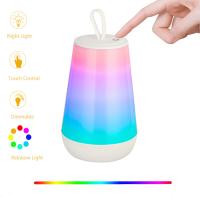 China Portable Colorful Warm Touch Night Lights For Kids Gifts for sale