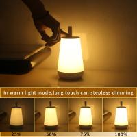 China Portable Colorful Warm Touch Night Lights For Kids Gifts for sale