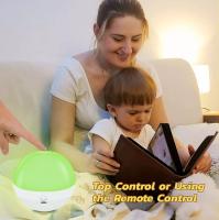 China 85mm Touch Remote Control Night Light Colorful Table Lamp For Living Room for sale