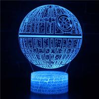 China Creative 3D LED Night Light Acrylic DC5V Led Small Night Light for sale