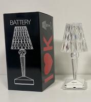China RGB Touch Control Crystal Desk Light Acrylic Rechargeable Table Lamp Living Room for sale