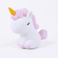 China Unicorn Soft Night Light Color Changing Infant Toddler Sleep Lamp for sale