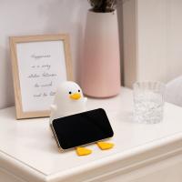 China Phone Holder Silicone Led Duck Night Light For Warm Bedside Lamp for sale