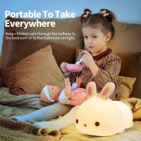 China CE 0.45W 16 Colors Touch Remote Warm White Night Light For Girls for sale