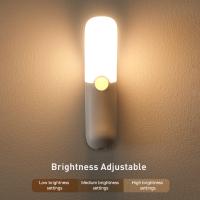 China ABS Magnetic Body Induction Night Light PC USB Led Motion Night Light for sale