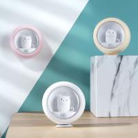 China 800mAh Pink Rechargeable Motion Sensor Cat Night Light For Bedroom for sale