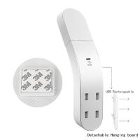 China 1W Induction Night Light Built In USB Rechargeable Night Lamp With Motion Sensor for sale