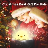 China 3000K 6500K Breastfeeding Chick Night Light Kids Travel Silicone Touch Lamp for sale