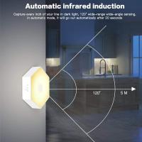 China 1.2W LED Cabinet Lamp Staircase Children PIR Night Light Induction Lighting for sale