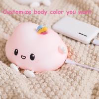 China 3000K Colorful ABS Silicone LED Night Light DC5V Little Cloud Silicone Night Light for sale