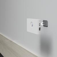 China 2700K 0.2W Intelligent Led Induction Light 5V Wireless Led Night Lights for sale