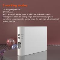 China 2700K 0.2W Intelligent Led Induction Light 5V Wireless Led Night Lights for sale