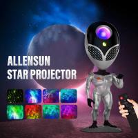China USB Alien Shape Smart Sky Galaxy Star Projector With Remote Control for sale