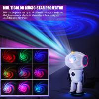 China 9W ABS UFO Galaxy Projector Night Light 1A For Christmas Birthdays for sale