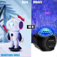 China 9W ABS UFO Galaxy Projector Night Light 1A For Christmas Birthdays for sale