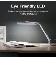 China 120mm Led White Desk Lamp Cantilever Folding Study Table Light For Children for sale
