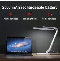China 120mm Led White Desk Lamp Cantilever Folding Study Table Light For Children for sale