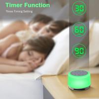 China 7 Colour Bluetooth 1800mAh Timer Ambient Night Light For Adults Sleep for sale