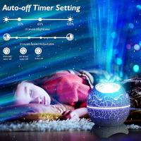 China 150mm Acrylic Dinosaur Egg Galaxy Projector Whit White Noise for sale