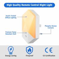 China 16 Colors Ambient Night Light Plug Into Wall For Bathroom Stair for sale