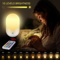 China CE 0.7W Dimmable Night Lamp Efficient Night Light With Remote Control for sale