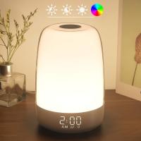 China CE AL 05 Ambient Night Light Wake Up Night Light With Alarm Clock for sale