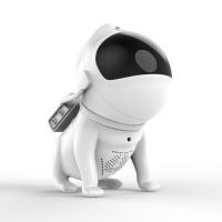 China 29cm Galaxy Projector Night Light Space Dog Bluetooth Galaxy Projector For Presents for sale