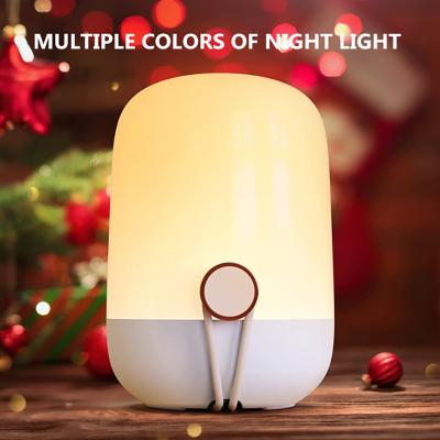 China Dimmable RGB 127mm Portable Night Lamp For Breastfeeding for sale