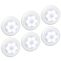 China CE 26mm Wireless Round Led Night Light Cabinet Battery Night Lamp for sale
