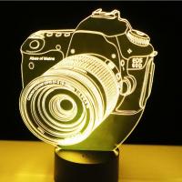 China CE Camera 3d Printer Night Light 3D 05 Change 7 Colors Light for sale