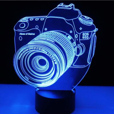China CE Camera 3d Printer Night Light 3D 05 Change 7 Colors Light for sale