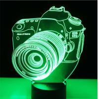 China CE Camera 3d Printer Night Light 3D 05 Change 7 Colors Light for sale