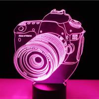 China CE Camera 3d Printer Night Light 3D 05 Change 7 Colors Light for sale