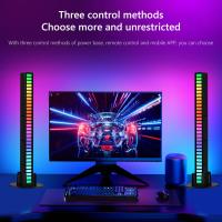 China Sounds Control Type C  Rgb Night Light 16mm Rhythm Ambient Light Bar for sale