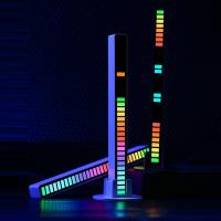 China Sounds Control Type C  Rgb Night Light 16mm Rhythm Ambient Light Bar for sale