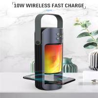 China 4 In 1 87mm Atmosphere Night Light With Wireless Charger for sale